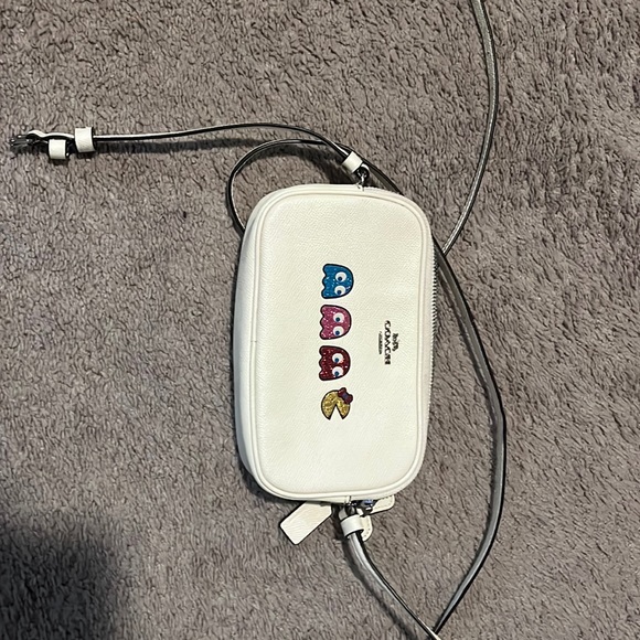Coach | Bags | White Coach Pacman Crossbody | Poshmark
